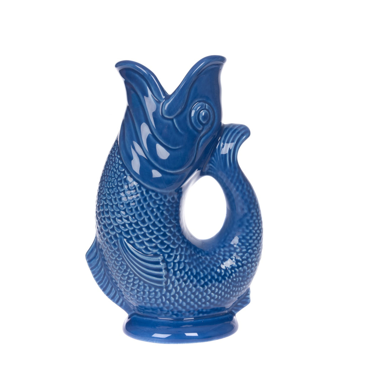 Glug Jug |Small Azure Blue | Gurgly.co.uk